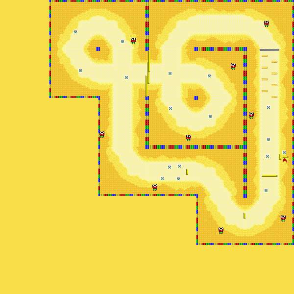 Yoshi Desert - Mario Kart PC