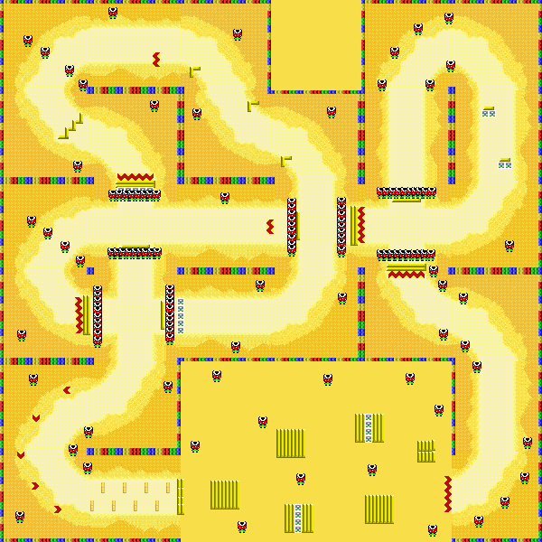 Sun Pyramid - Mario Kart PC