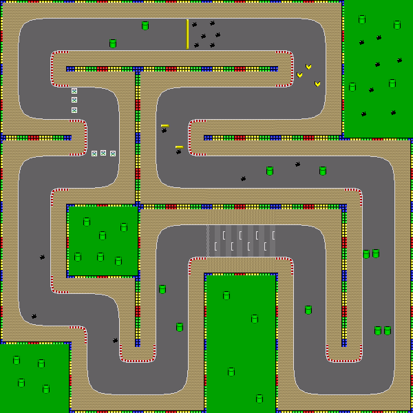 Oily road - Mario Kart PC