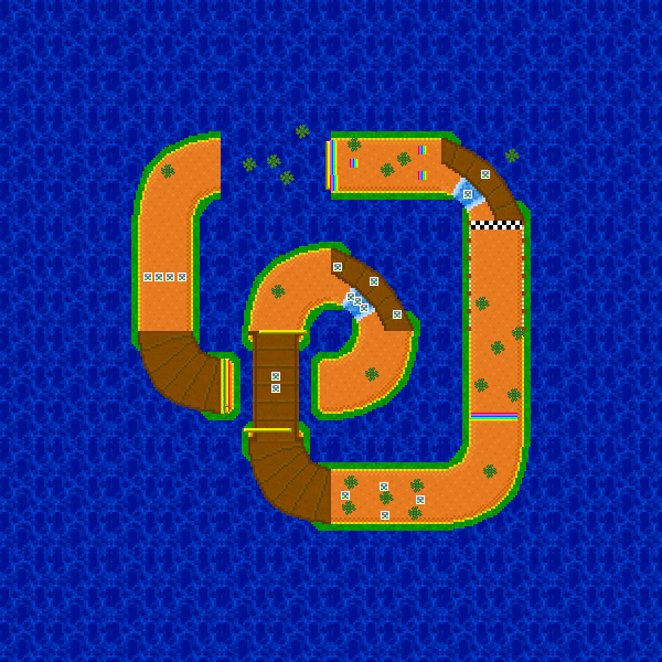 Yoshi Falls - Mario Kart PC