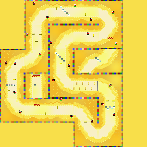 Yoshi Desert Returns - Mario Kart PC