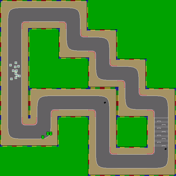 Mario circuit 1 snes remake - Mario Kart PC
