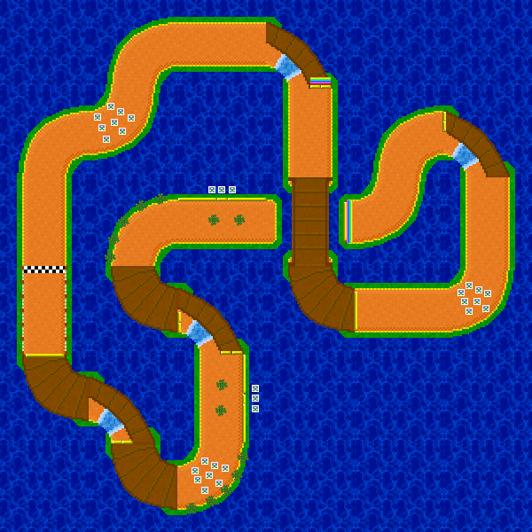 Seaside Scaffold - Mario Kart PC