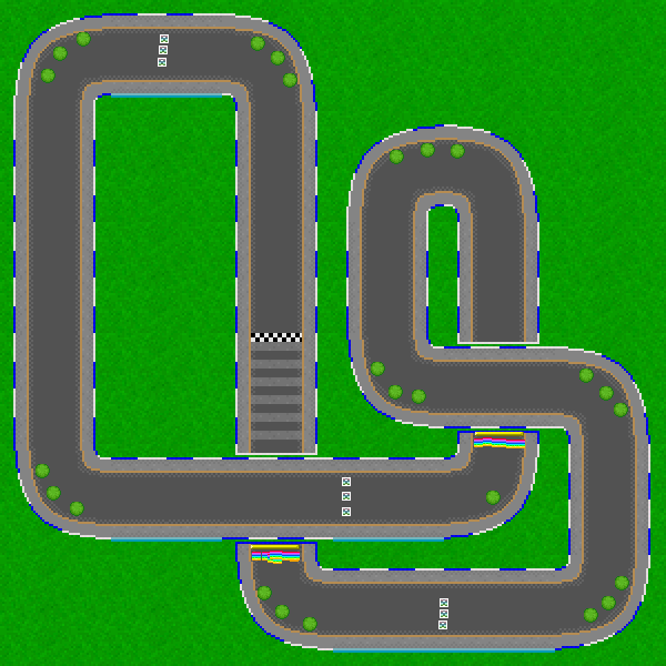 Double Loop - Mario Kart PC