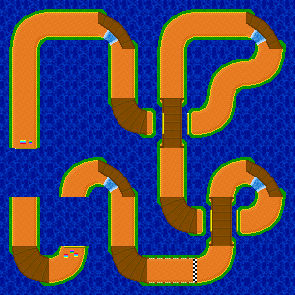 SM64: Wet Dry world (prototype race) - Mario Kart PC