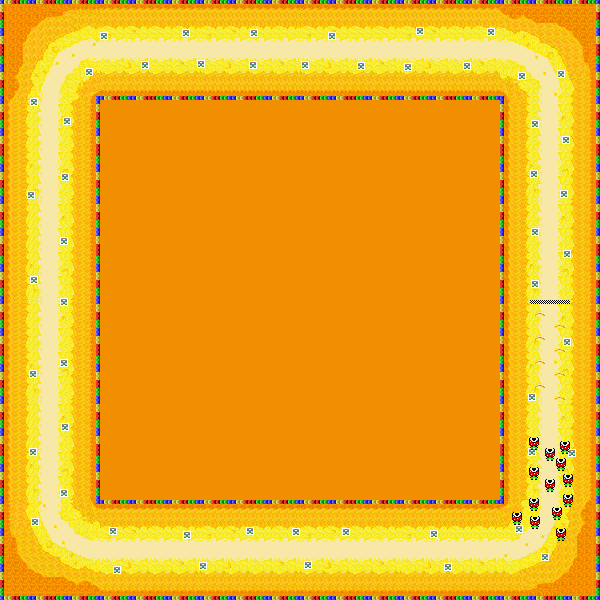 Diddy Kong's cheese land - Mario Kart PC