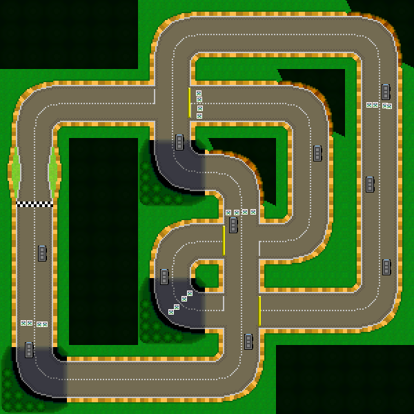 Mario Highway - Mario Kart PC