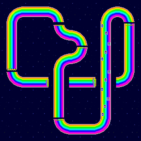 Rainbow Path - Mario Kart PC