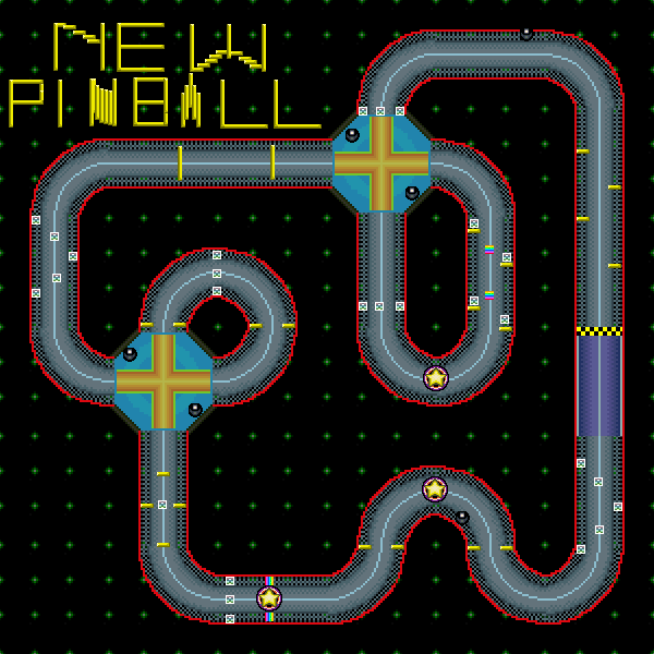 Wario's NEW Pinball - Mario Kart PC