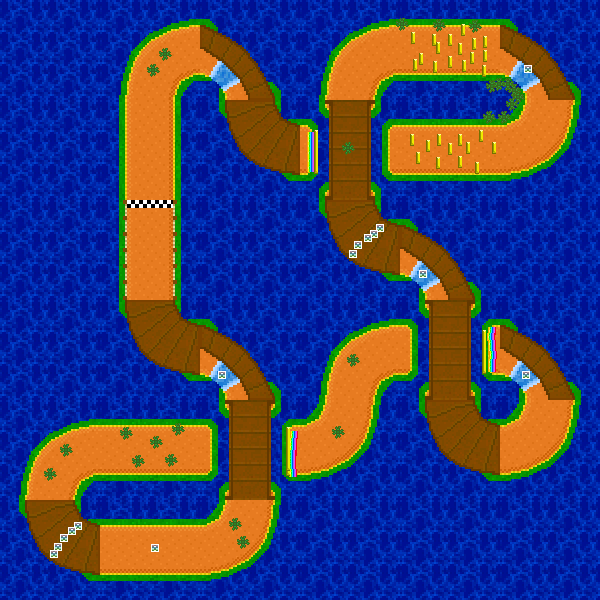 Yoshi Falls - Mario Kart PC