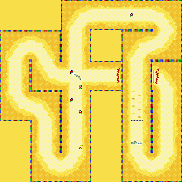 Yoshi Desert - Mario Kart PC