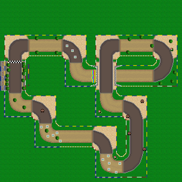 Yoshi Circuit - Mario Kart PC