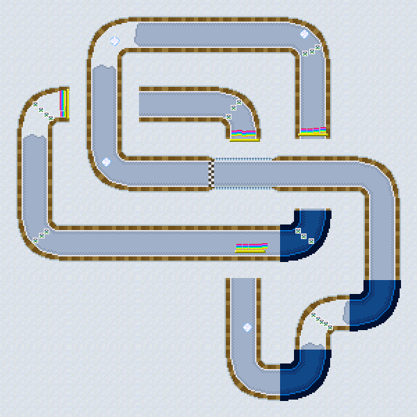2-3 Blizzard Valley - Mario Kart PC
