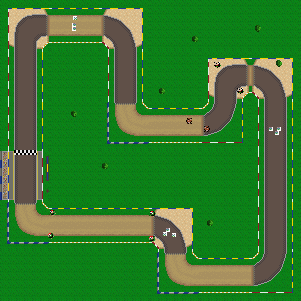 Mario Raceway - Mario Kart PC