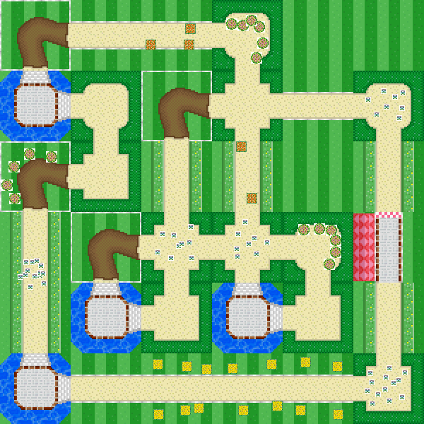 Animal crossing gardens - Mario Kart PC