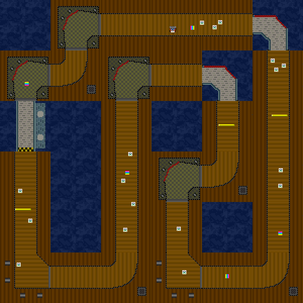 Roy's Airship - Mario Kart PC