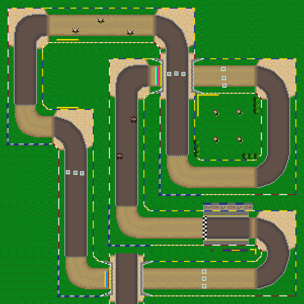 Mario circuit 2 - Mario Kart PC