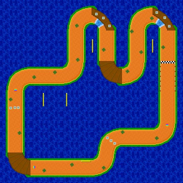 Yoshi Falls 4 - Mario Kart PC