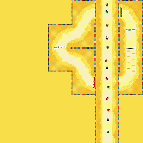 Yoshi Desert - Mario Kart PC