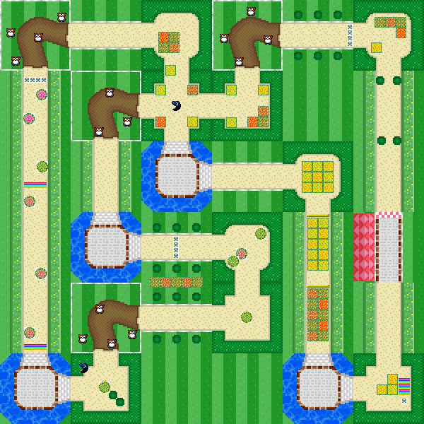 Flower Field - Mario Kart PC