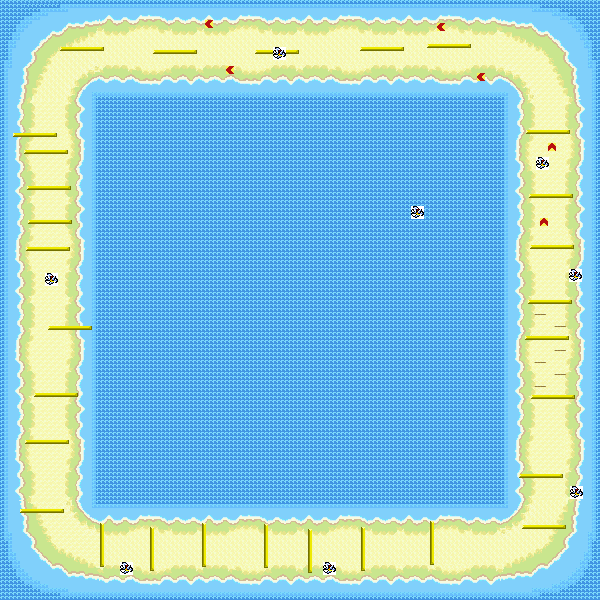 Bumpy Beach - Mario Kart PC