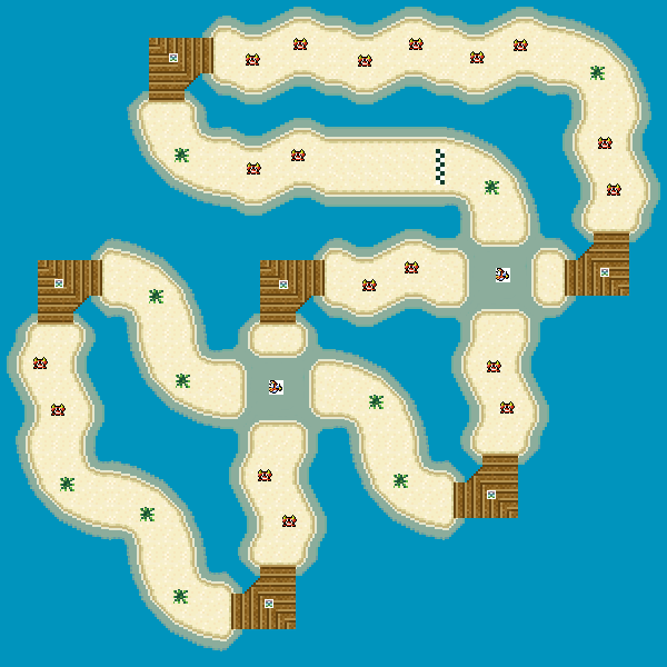 Cheep-Cheep Beach - Mario Kart PC