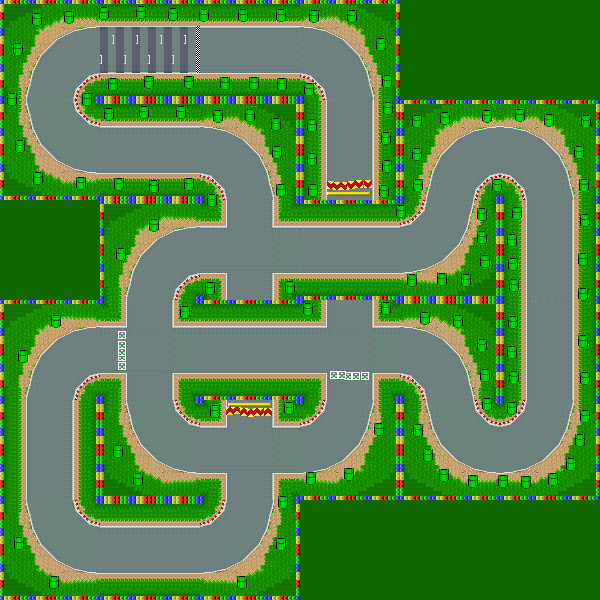 Looping Maze Circuit - Mario Kart PC