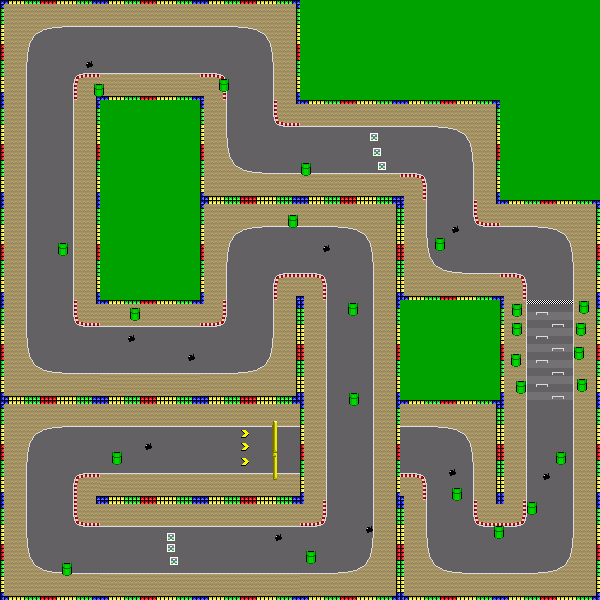 SNES Mario Circuit 1/2 - Mario Kart PC