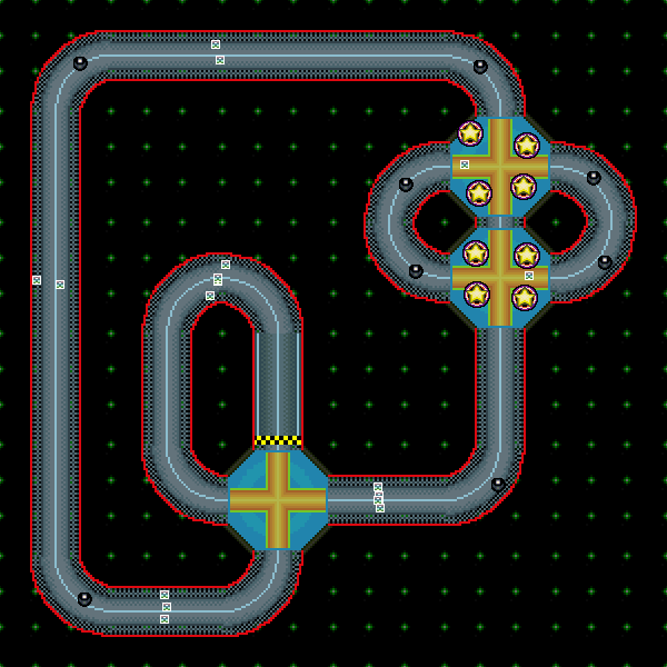 Pixel pinball - Mario Kart PC