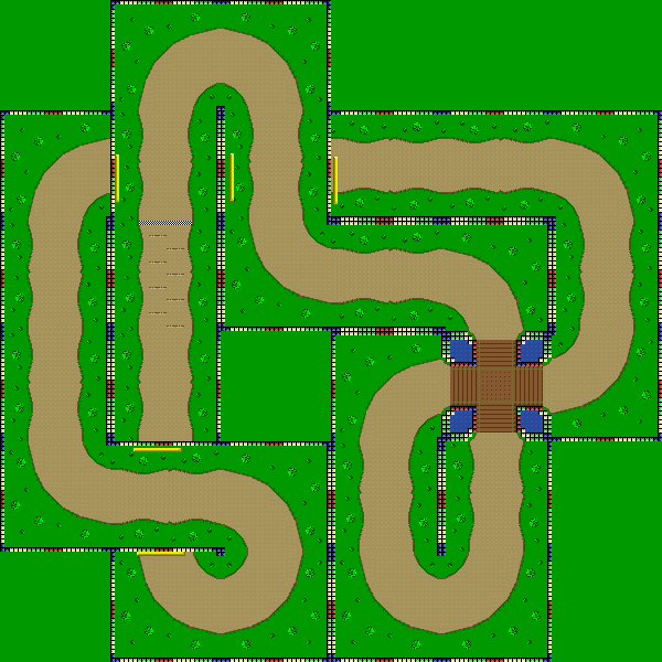 Sonic Speedway - Mario Kart PC