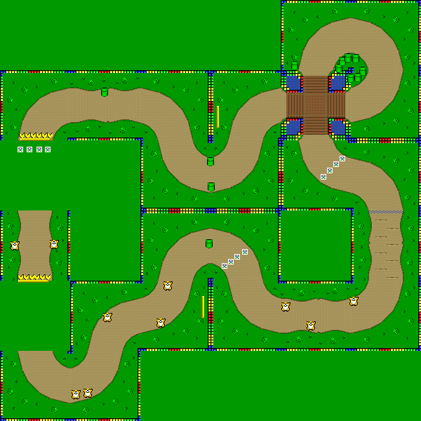 SNES Donut Plains - Mario Kart PC