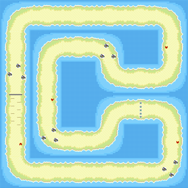 Basic Beach - Mario Kart PC