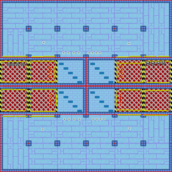 Bowser's Fiery Fortress - Mario Kart PC