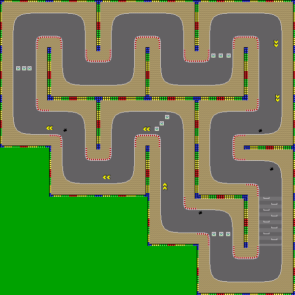 Aron City Speedway - Mario Kart PC