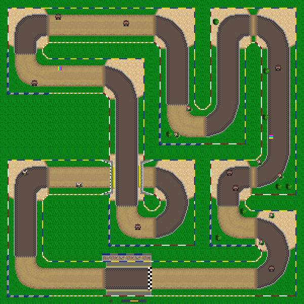 Mario raceway 2 - Mario Kart PC