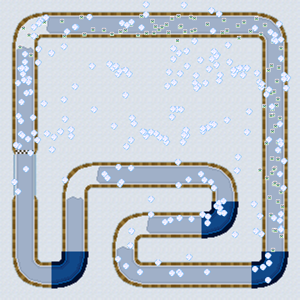 Painful Snow Race - Mario Kart PC