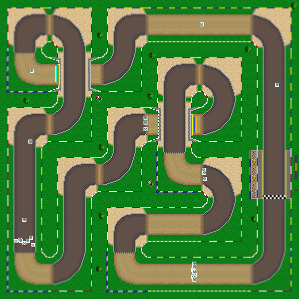 mario circuit 8 - Mario Kart PC