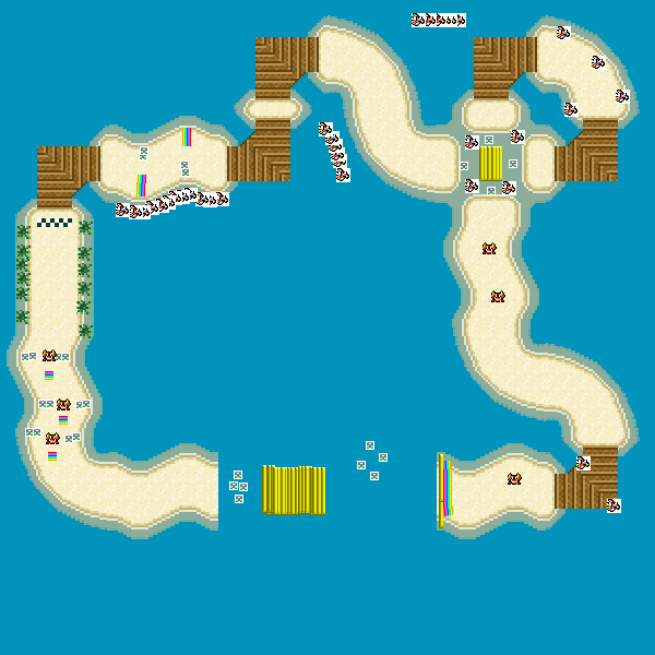 Cheep Cheep Beach - Mario Kart PC