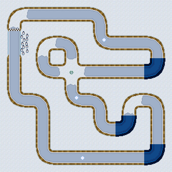 wario ski resort - Mario Kart PC
