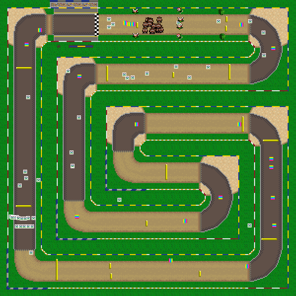 PC Yoshi's circuit - Mario Kart PC