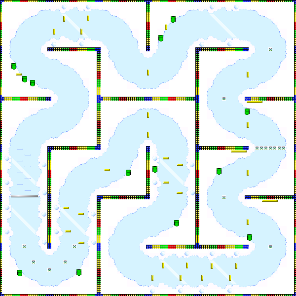Wavy Snow Plains - Mario Kart PC