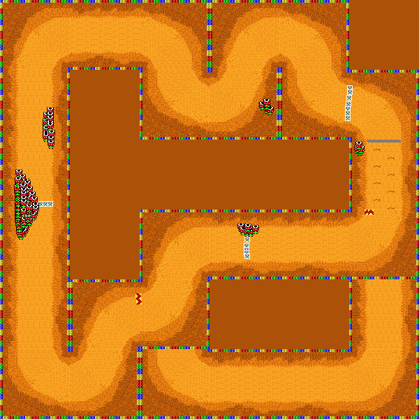 Grumble Volcano - Mario Kart PC