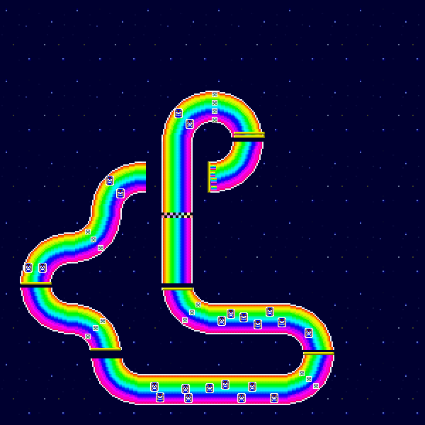 RMX Rainbow Road - Mario Kart PC