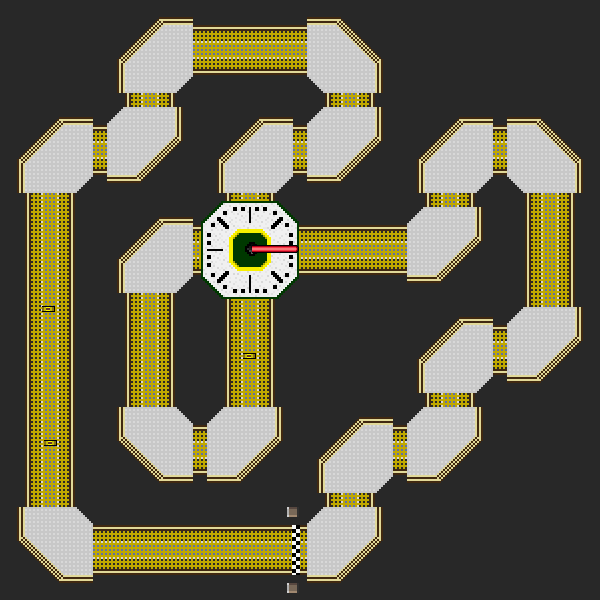 clock raceway - Mario Kart PC