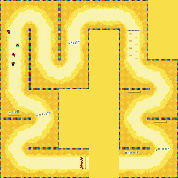 Yoshi Desert - Mario Kart PC