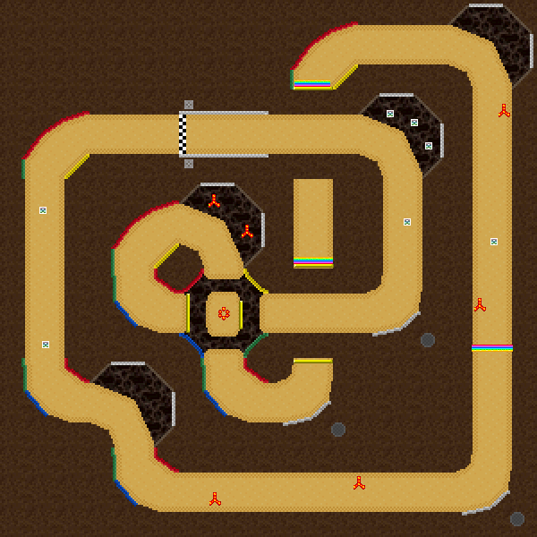 Bowser Stadium - Mario Kart PC