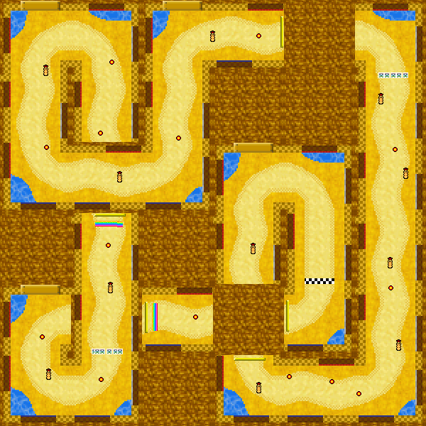 Dry Dry Desert - Mario Kart PC