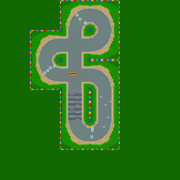 Very Loopy Circuit - Mario Kart PC