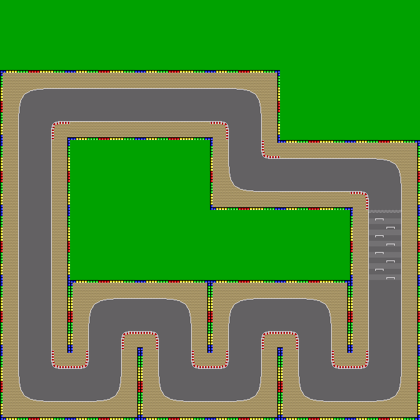 first track - Mario Kart PC