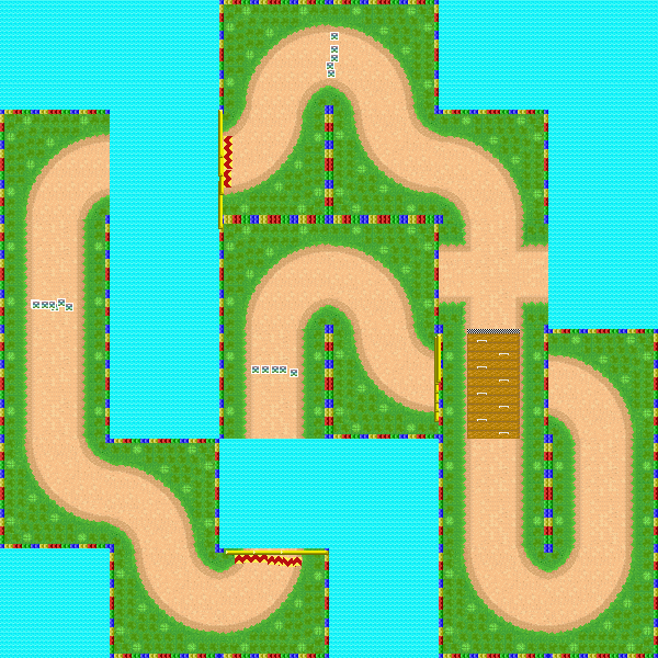 Yoshi's Island - Mario Kart PC